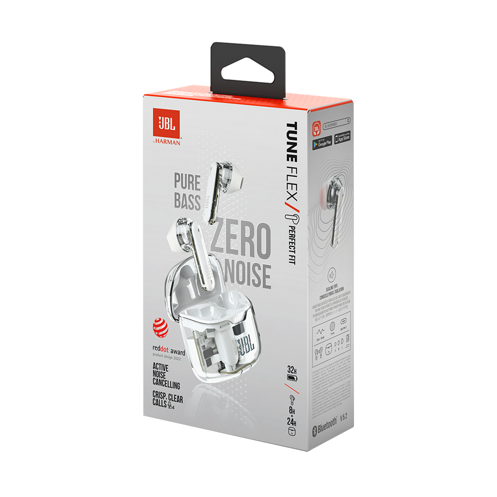 JBL Tune Flex Ghost Edition | True wireless Noise Cancelling earbuds